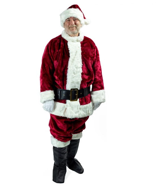 Santa Suit - Crimson Regency - Costume - Men - 2 Sizes – Arlene's Costumes