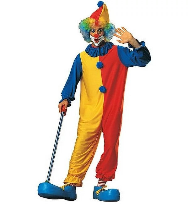 Clown - Primary Color - Costume - Adult - Standard - Up to 44 Jacket ...
