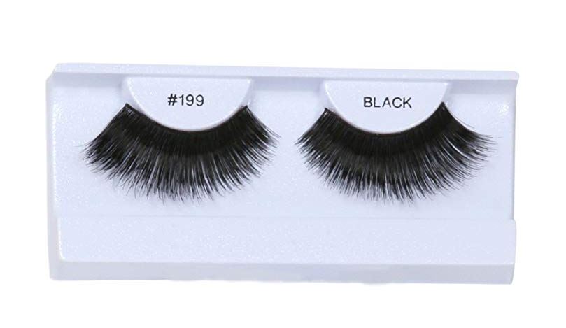 Eyelashes - Thick Long Black - Drag - Formal - Costume Accessory ...
