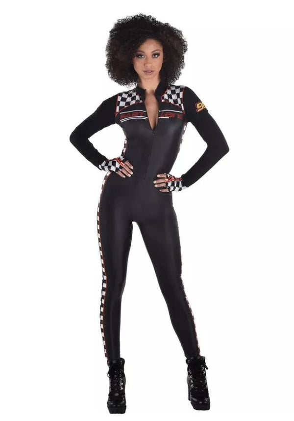 Race Car Driver Catsuit - Jumpsuit - Costume - Women - 2 Sizes – Arlene ...